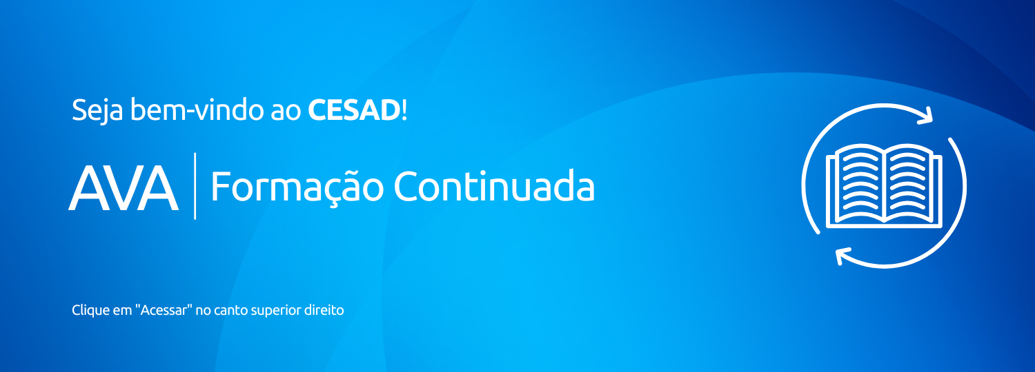 Página inicial | CESAD AVA FORMAÇÃO